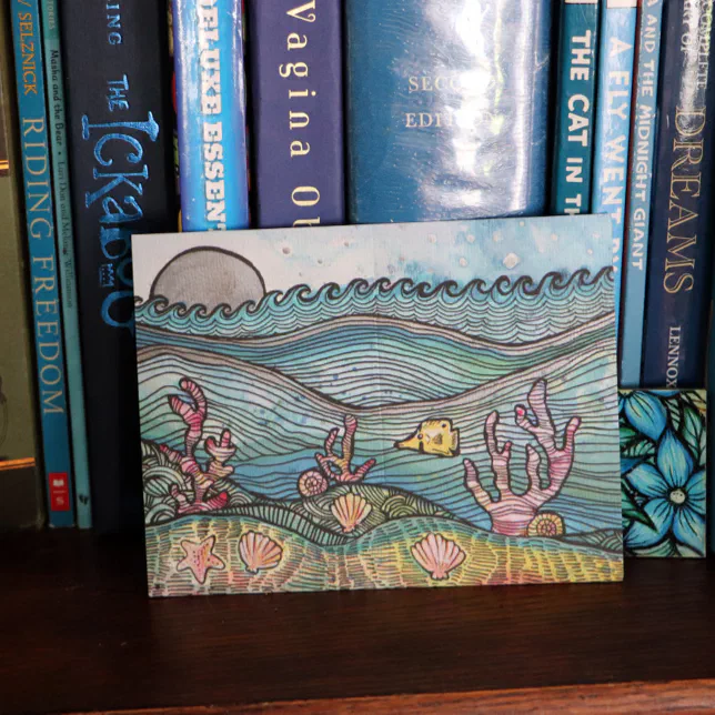 Ocean holiday postcard | Zazzle