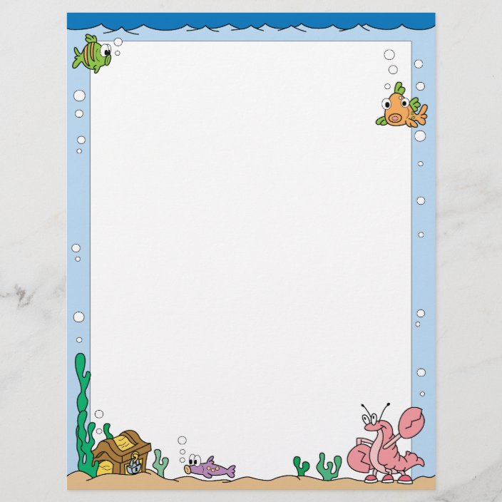 Ocean Letterhead | Zazzle.com