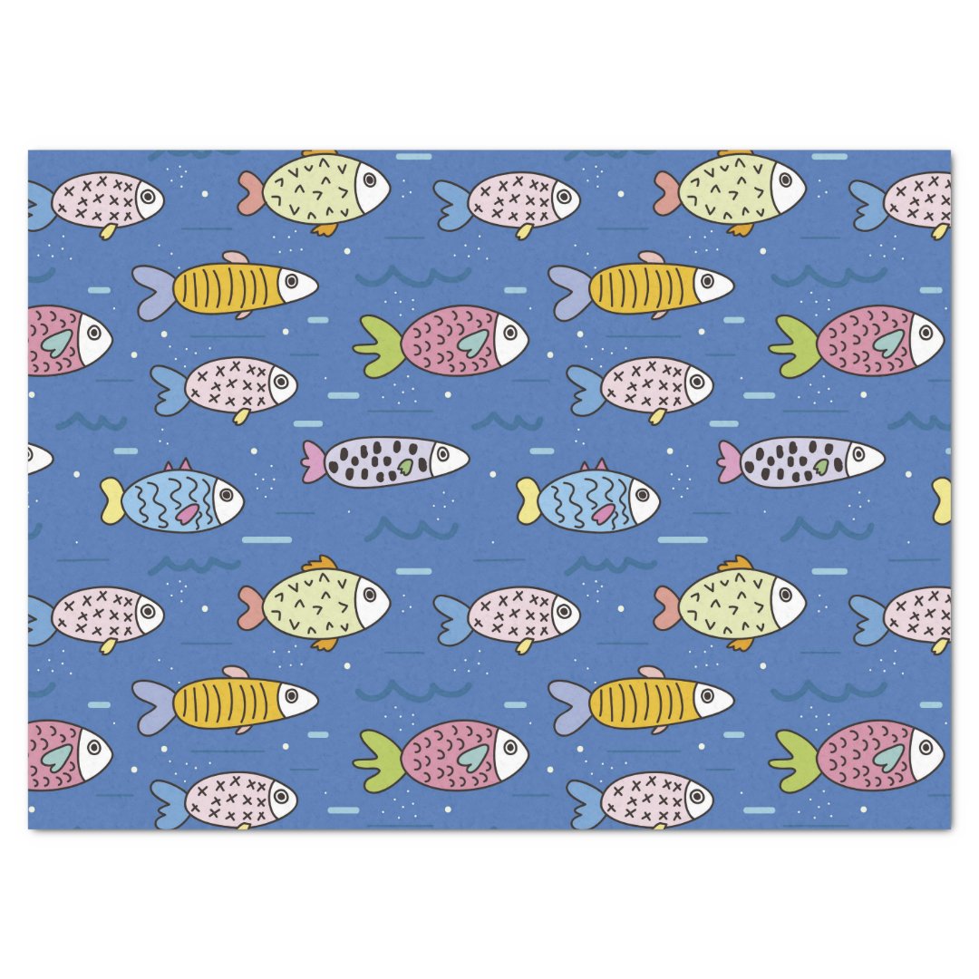 ocean life tissue paper | Zazzle
