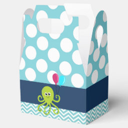 Ocean Party Favor Boxes Treat Boxes | Zazzle