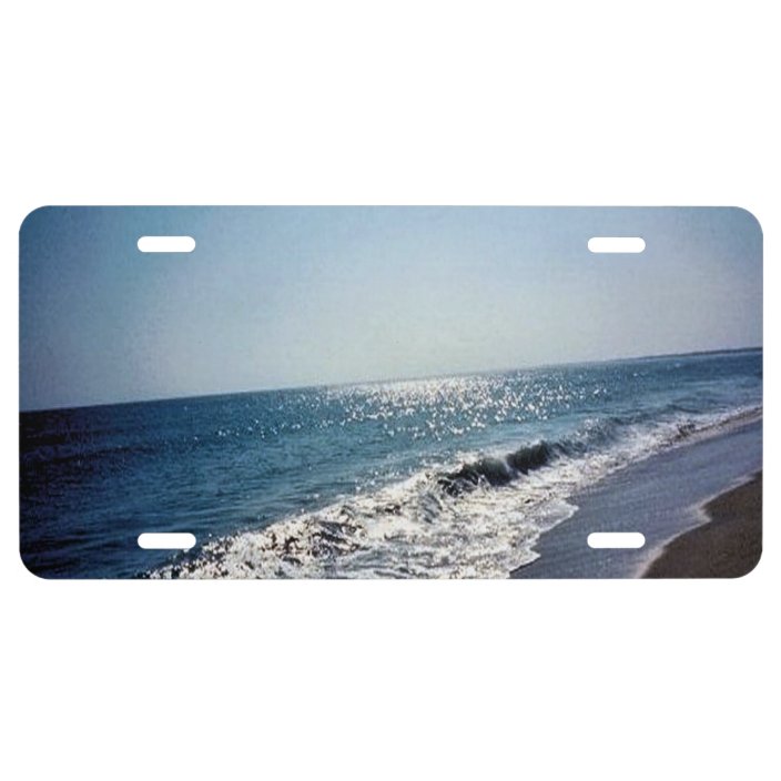 Ocean Scene - Outer Banks License Plate | Zazzle.com