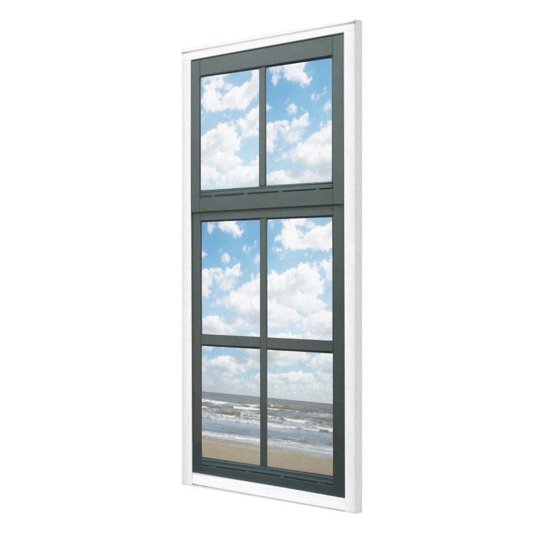 Ocean/ Sea Waves Fake Window View Canvas Print | Zazzle