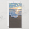 Ocean Sympathy Funeral Thank You Card | Zazzle