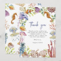 Ocean Thank You Card | Zazzle