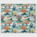 Ocean Underwater Marine Wrapping Paper | Zazzle