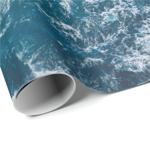 Ocean Water Background Wrapping Paper | Zazzle