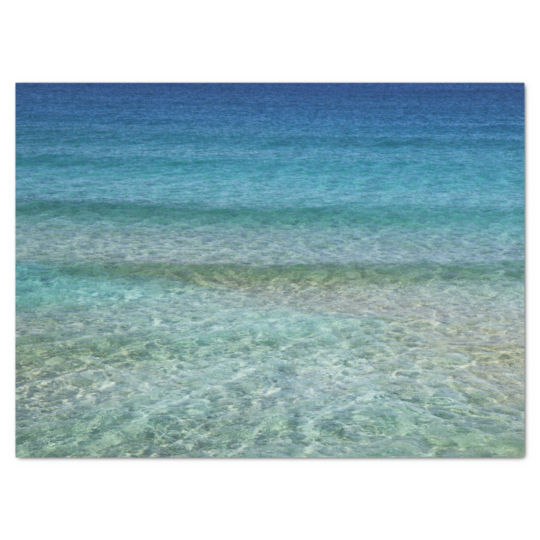 ocean water tissue paper | Zazzle