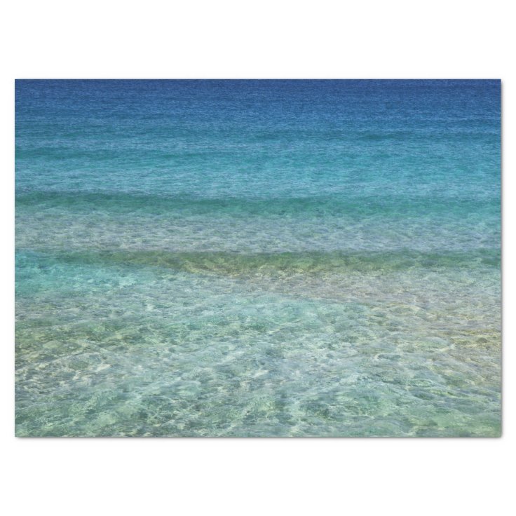 ocean water tissue paper | Zazzle