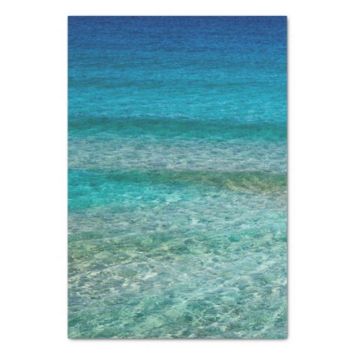 ocean water tissue paper | Zazzle