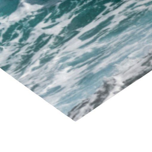 Ocean Wave 20x30 Decoupage Tissue Paper | Zazzle