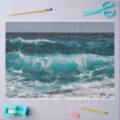 Ocean Wave 20x30 Decoupage Tissue Paper | Zazzle