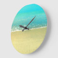 Ocean Wave Beach Wall Clock | Zazzle