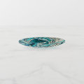 Ocean Wave Spiral Mosaic Trinket Tray | Zazzle