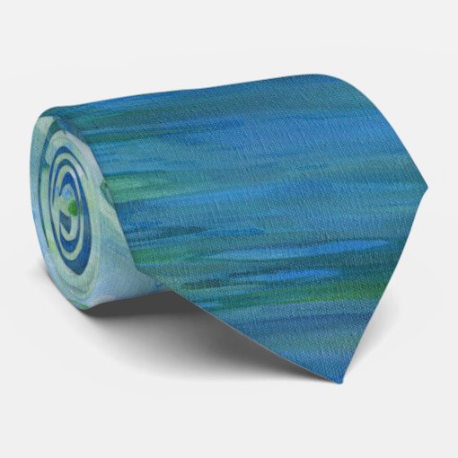 Ocean Wave Surfer Tie Beach Wedding by Juul | Zazzle