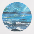 OCEAN WAVES LABELS | Zazzle