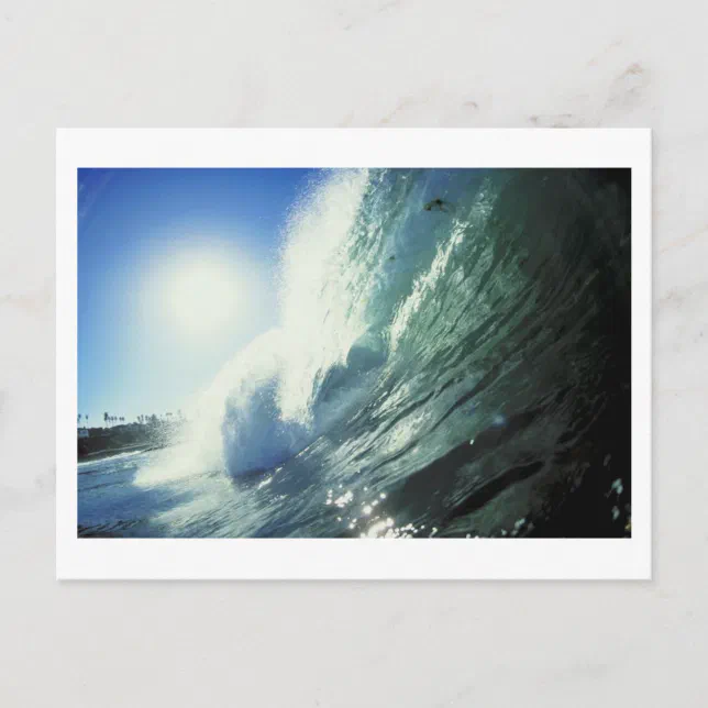 Ocean Waves Postcard | Zazzle