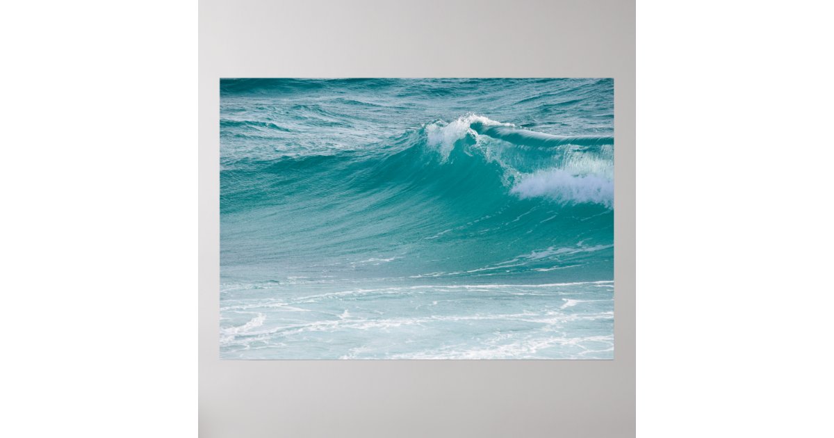 ocean waves poster | Zazzle