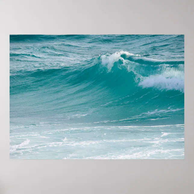 ocean waves poster | Zazzle