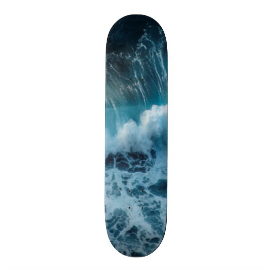 Ocean Waves Skateboard | Zazzle.com