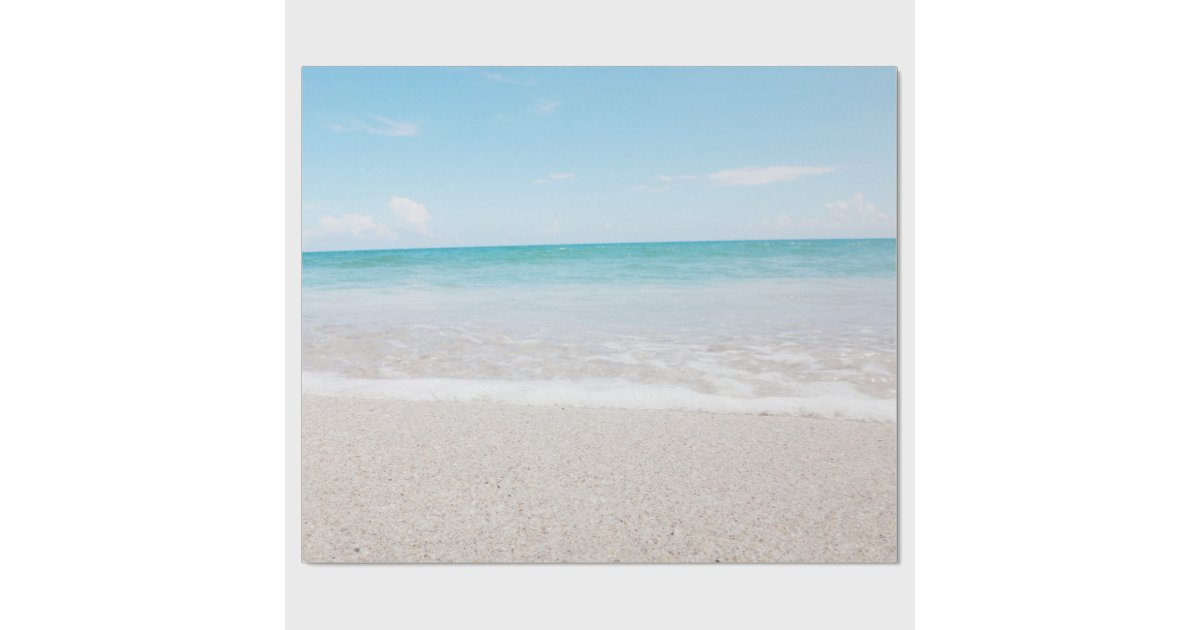 Ocean Wrapping Paper Beach Wedding Ocean I Light | Zazzle