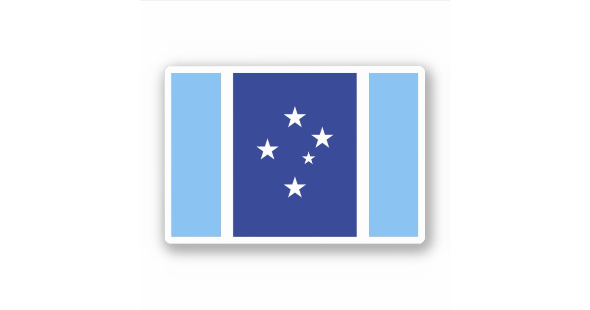 Oceania Union Sticker | Zazzle