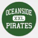 Oceanside - Pirates - High - Oceanside California Classic Round Sticker ...