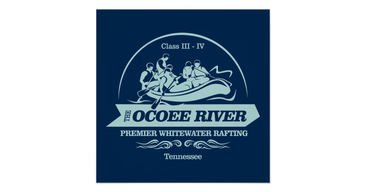 Ocoee River (rafting2) Poster | Zazzle