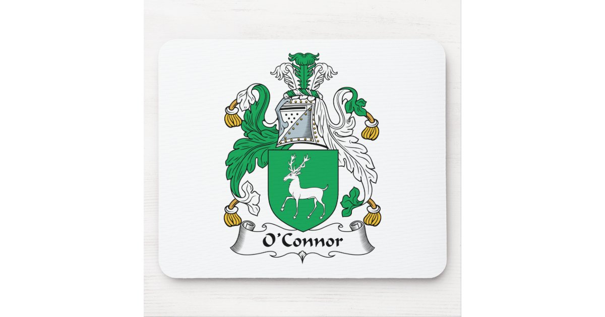 O'Connor Family Crest Mouse Pad | Zazzle