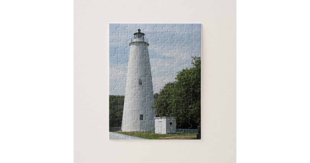 Ocracoke, North Carolina Lighthouse Puzzle | Zazzle