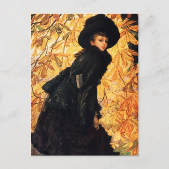 October Fine Art Postcard | Zazzle