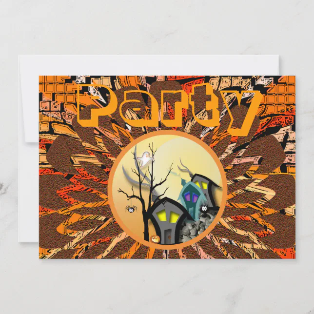 October Party Invitation | Zazzle