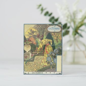 October Postcard | Zazzle