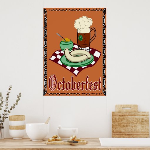 Octoberfest, Oktoberfest,German Poster | Zazzle