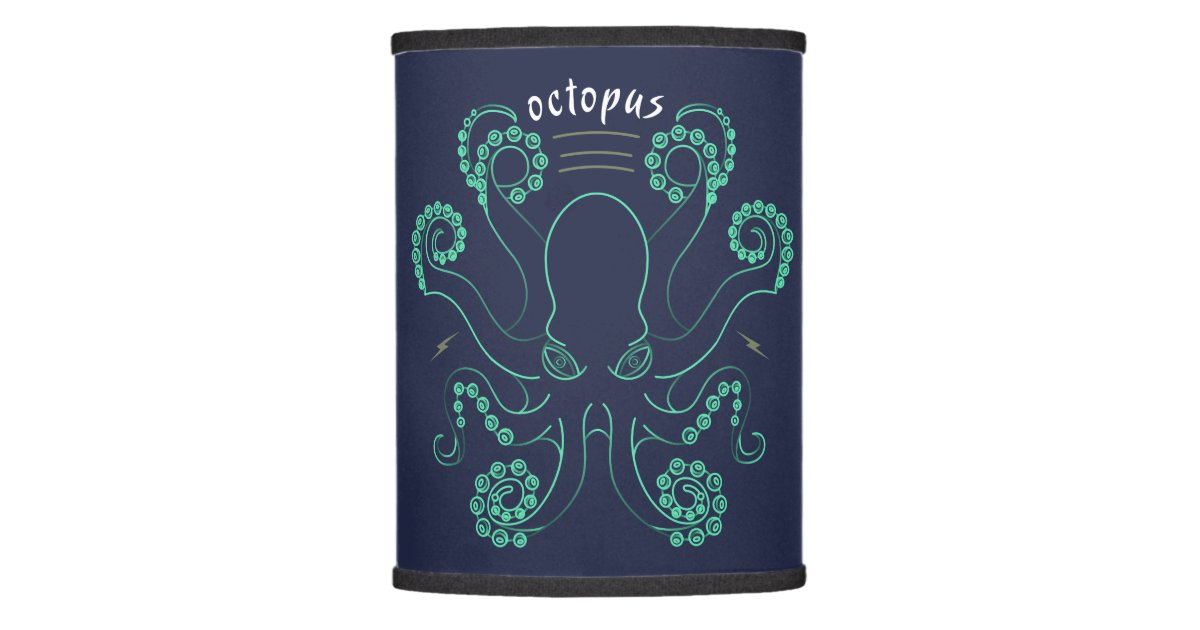 Octopus Cephalopod Tentacles Lamp Shade | Zazzle