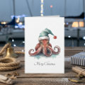 Octopus Christmas Joy, custom Invitation | Zazzle