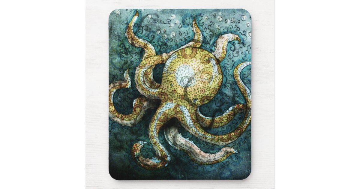 Octopus Mouse Pad | Zazzle