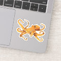 Octopus Nautical Design Sticker | Zazzle