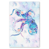 octopus pastel in dream tissue paper | Zazzle