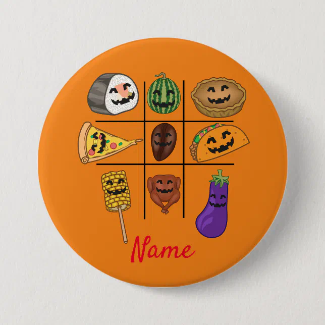 Oddball Jack o'lantern Medley Thunder_Cove Button | Zazzle