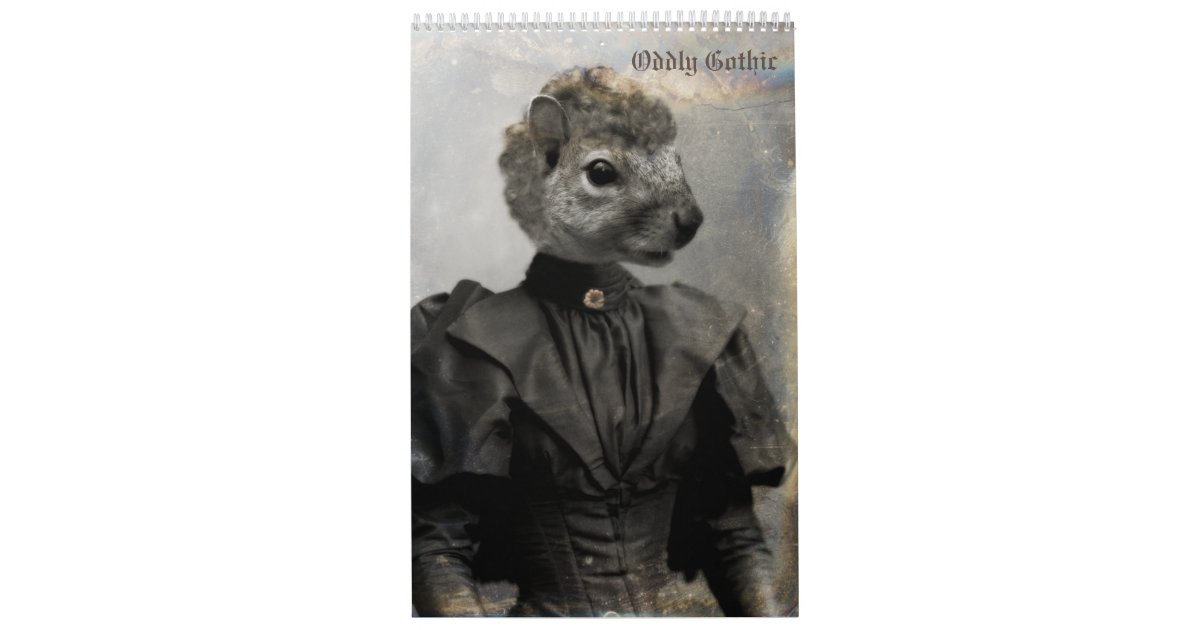 Oddly Gothic Calendar | Zazzle