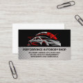 Odometer | Street Racing Car | Auto Logo Business Card | Zazzle