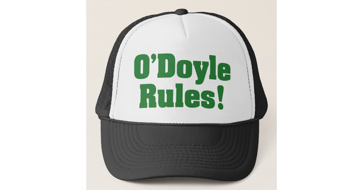 O'Doyle Rules hat | Zazzle