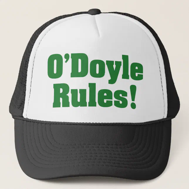 O'Doyle Rules hat | Zazzle