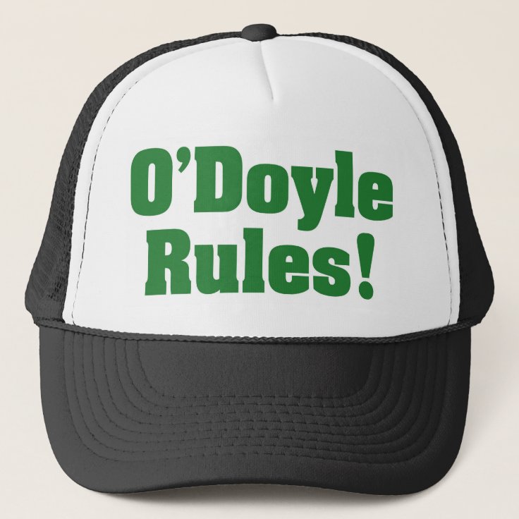 O'Doyle Rules hat | Zazzle