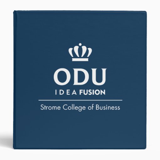 ODU Stacked Logo Binder | Zazzle