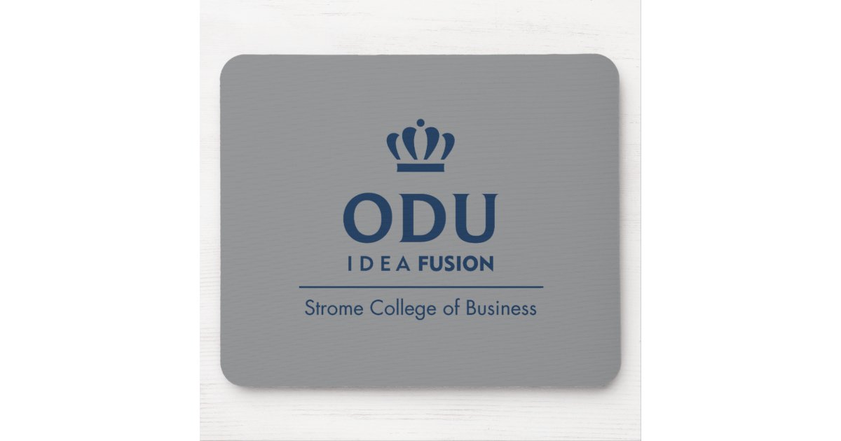 ODU Stacked Logo - Blue Mouse Pad | Zazzle
