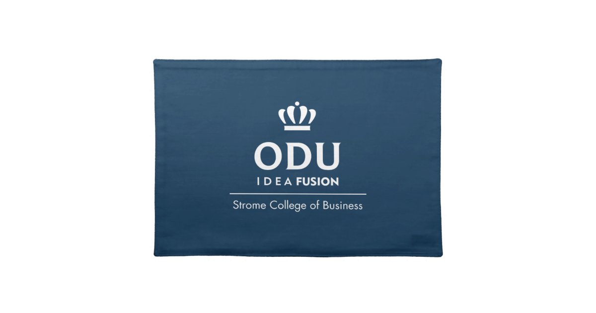ODU Stacked Logo Cloth Placemat | Zazzle