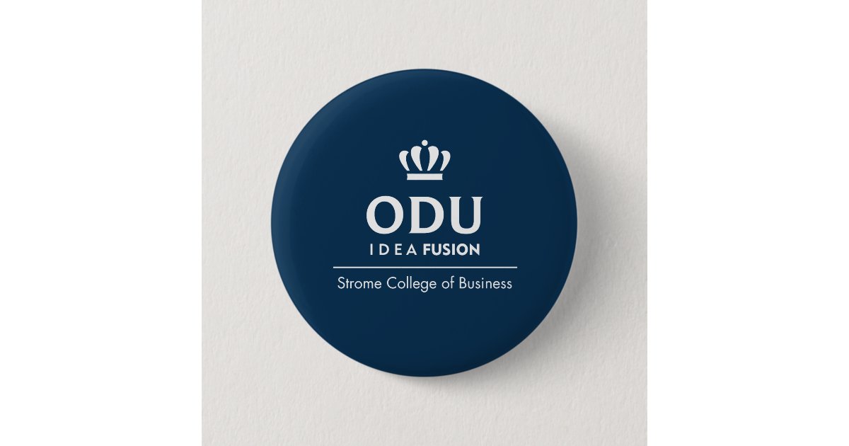 ODU Stacked Logo Pinback Button | Zazzle