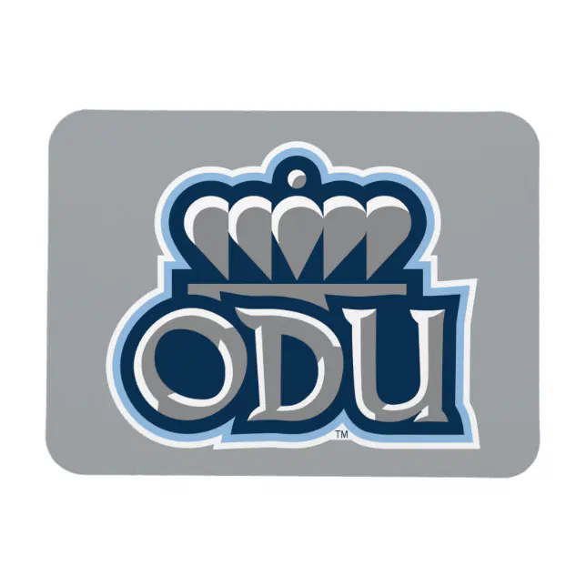 ODU Stacked with Crown Magnet | Zazzle