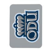 ODU Stacked with Crown Magnet | Zazzle